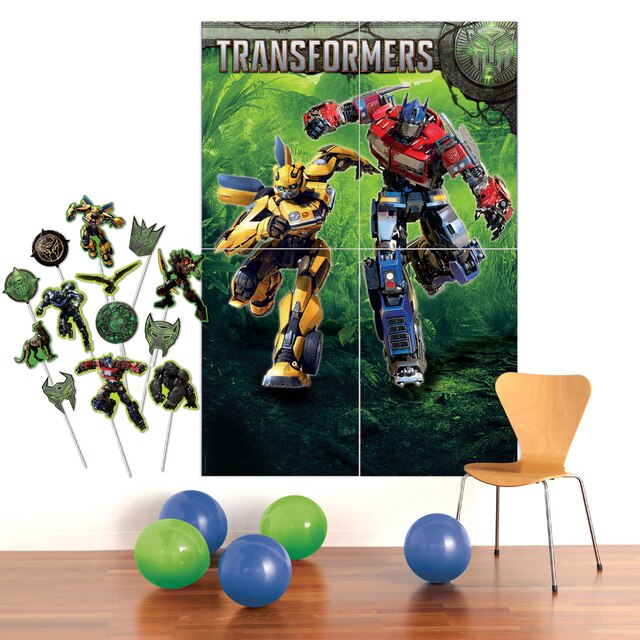 Décoration murale Transformers : Rise of the Beasts avec accessoires de ...