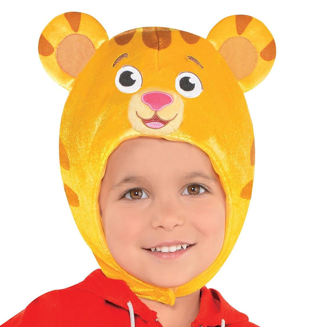 Kids' Daniel Tiger Yellow/Red Jumpsuit with Hood & Gloves Halloween ...