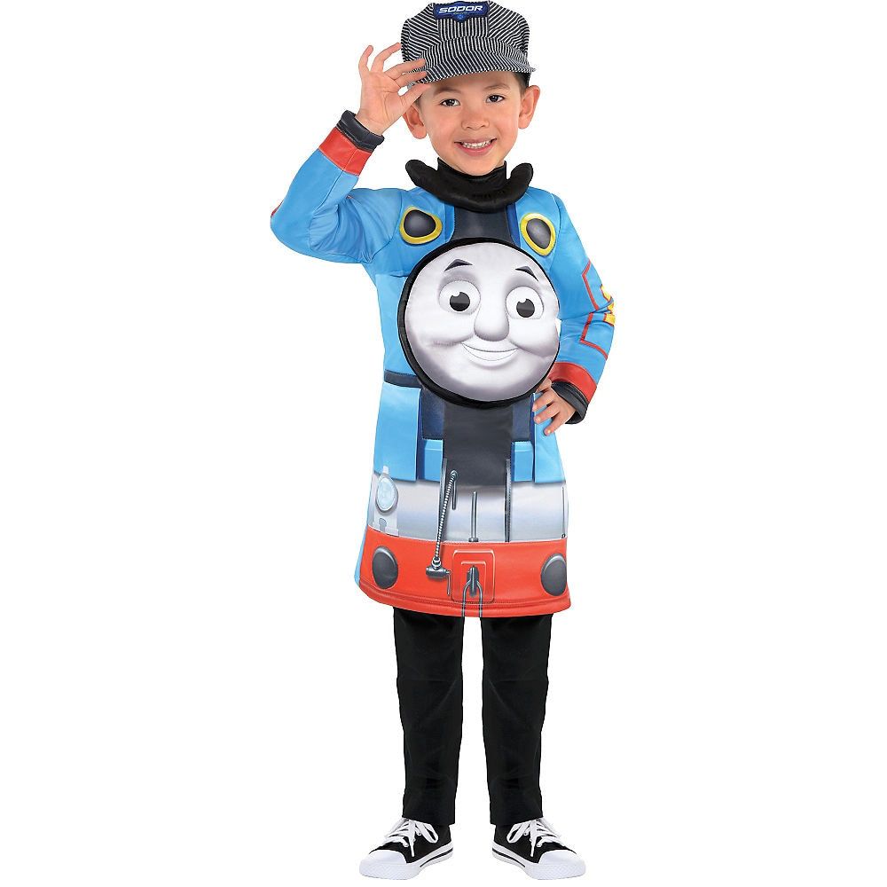 Kids' Thomas & Friends Thomas the Tank Engine Blue/Red Tunic with Hat ...