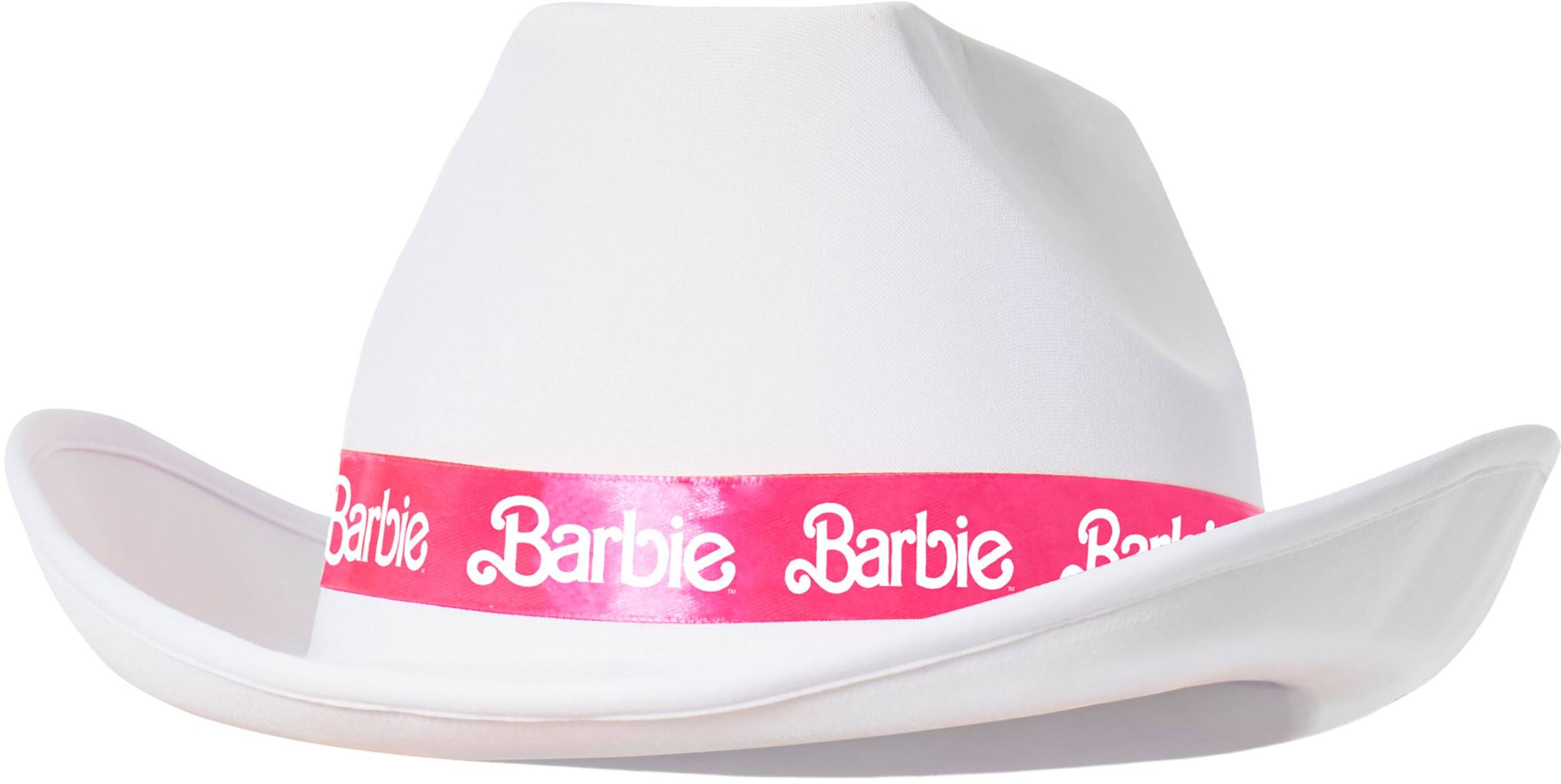Mattel Barbie Movie Cowboy & Cowgirl White/Pink Accessories with Hats ...