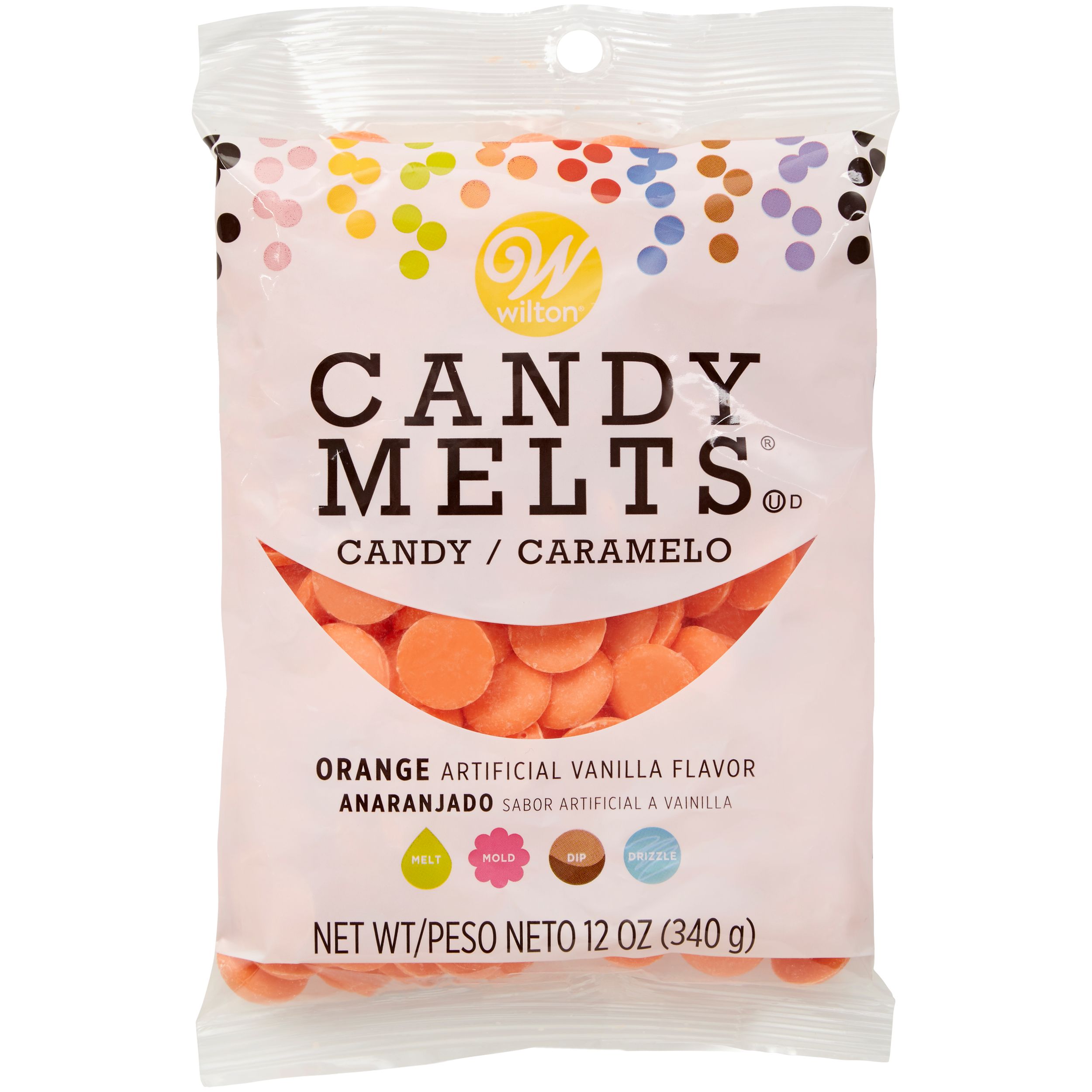 Wilton Orange Candy Melts, 12-oz, 15-pk | Party City