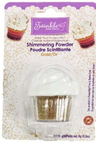 Edible Shimmering Powder Decoration, Assorted Colours, 8-g, for Baking ...