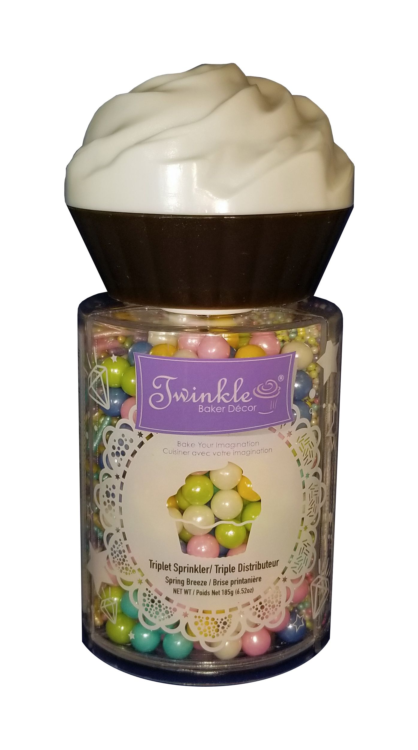 Edible Decorative Pearl Sprinkles, Multi-Coloured, 6.52-oz, for Baking ...