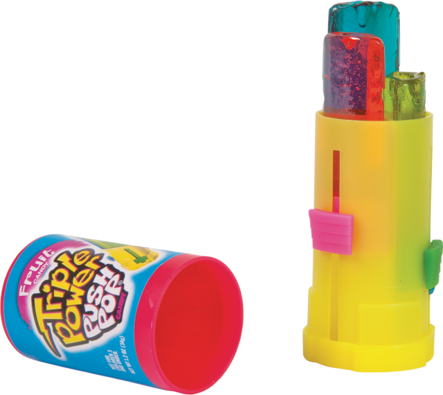 Topps Triple Power Push Pop, Assorted Flavours, 34-g | Canadian Tire