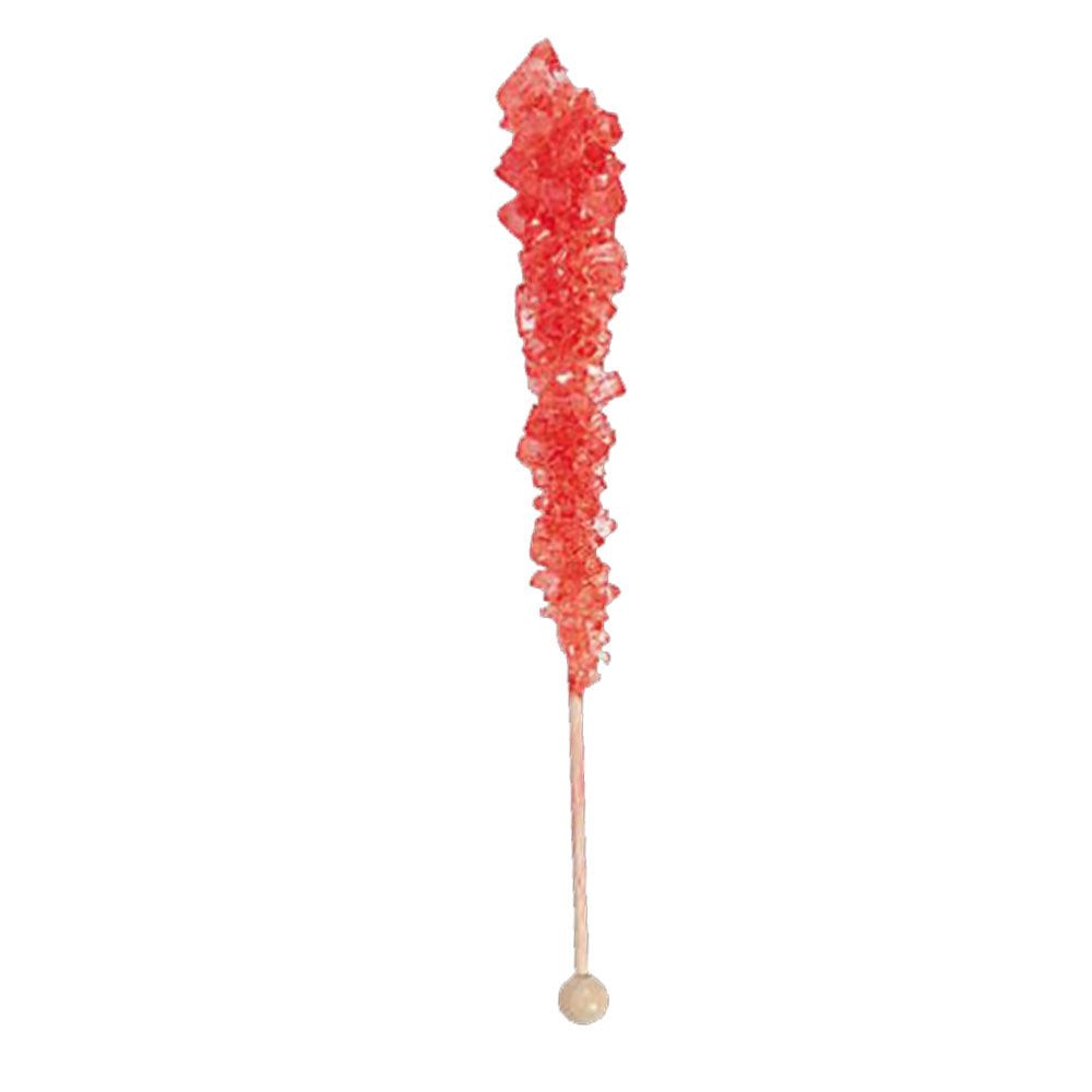 Rock Candy Crystal Stick, Strawberry, Red, Hard Candy, for Birthday ...
