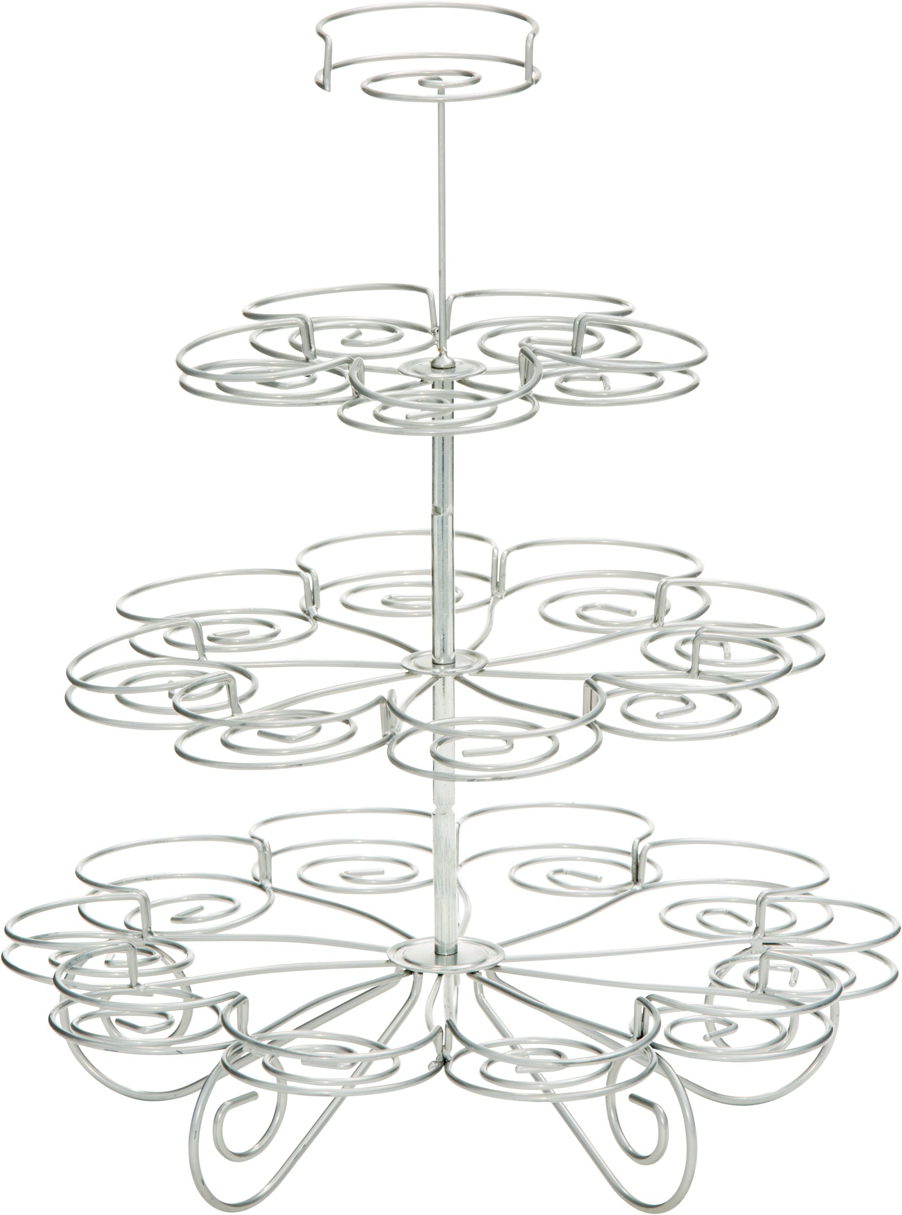 Silver Wire Mini Cupcake Stand | Party City