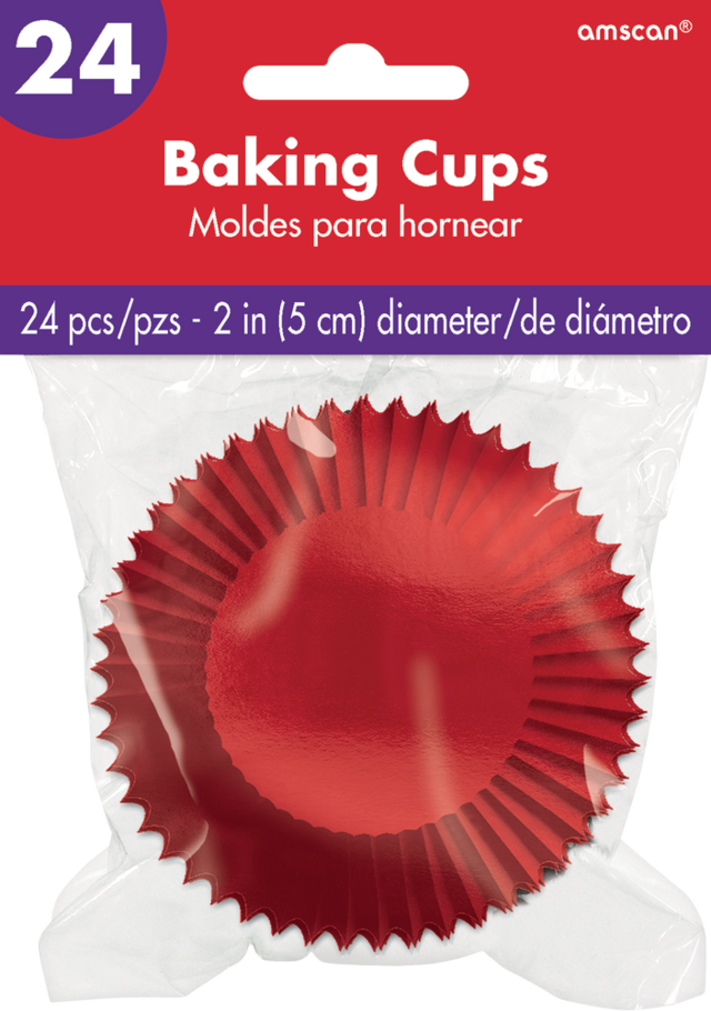 Metallic Red Baking Cups, 24-ct | Canadian Tire