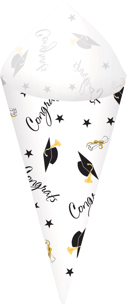 Congrats Graduation Snack Cone Kit, 40-pk | Party City