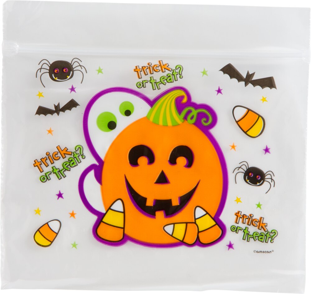Resealable Cute Halloween Treat Bags, 30-pk | Party City