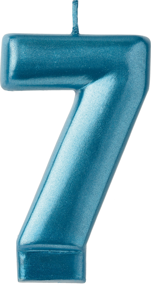 Metallic Blue Number Birthday Candle | Canadian Tire