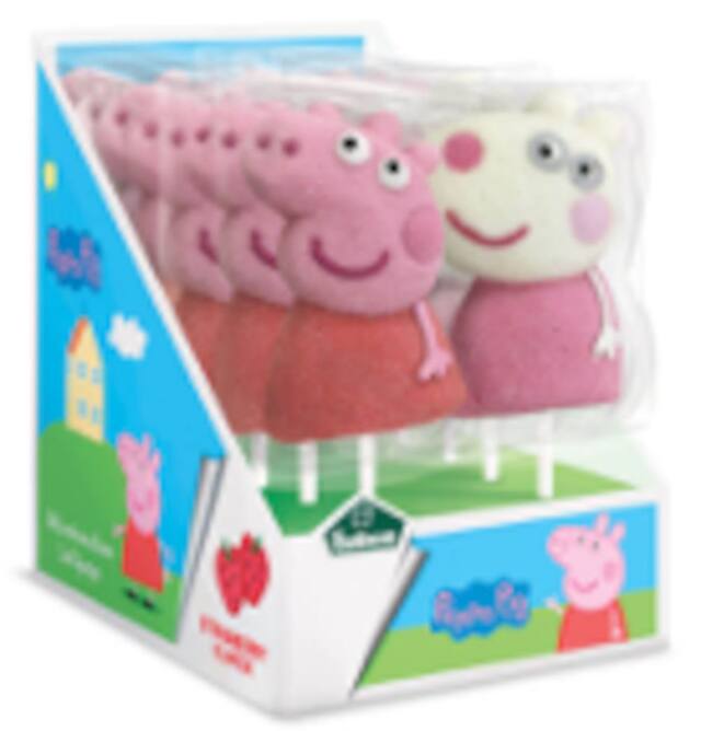 Peppa Pig Marshmallow Lollipops, 30-g | Party City