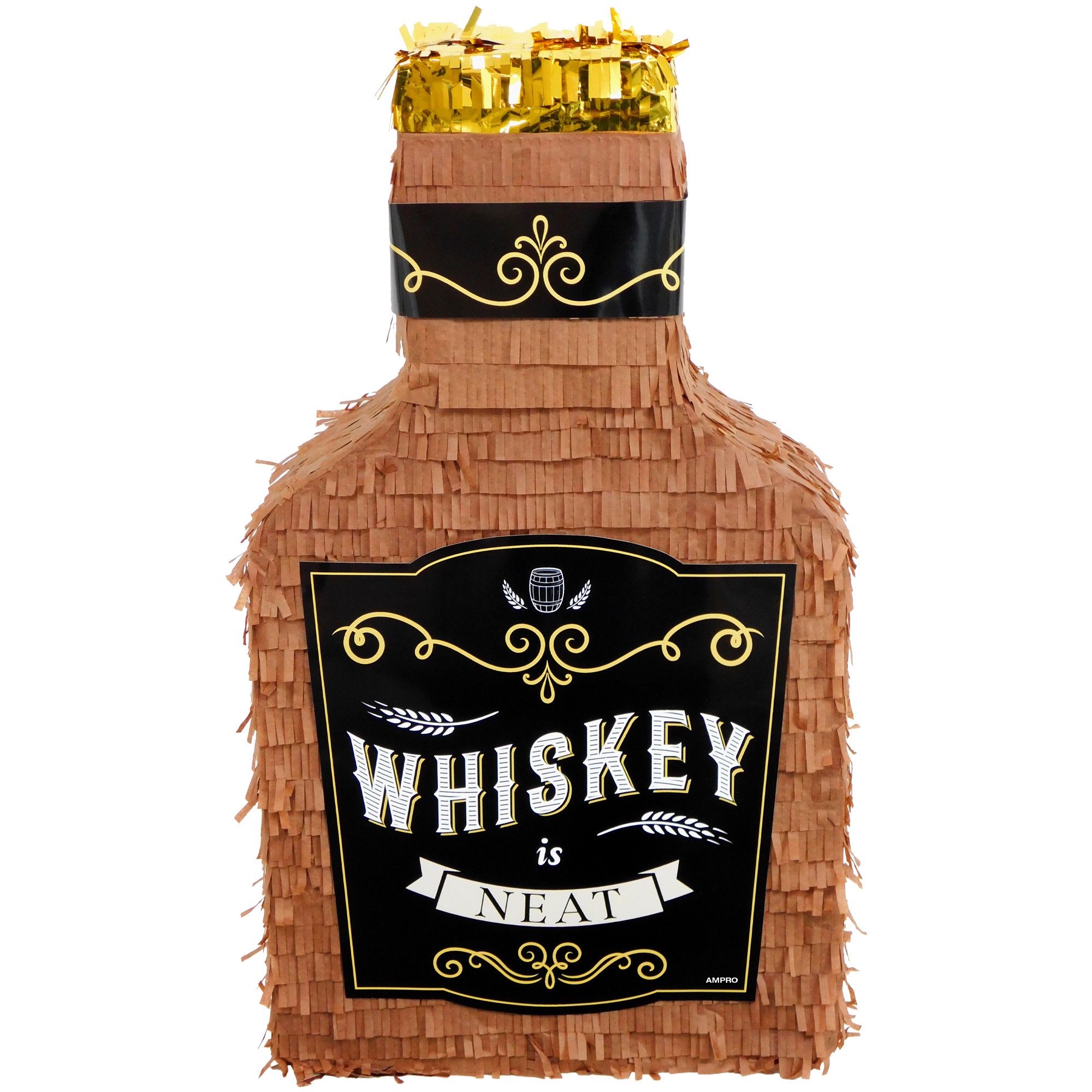 Whiskey Pinata for Parties/Holiday Celebrations, 22-in, Brown Party ...