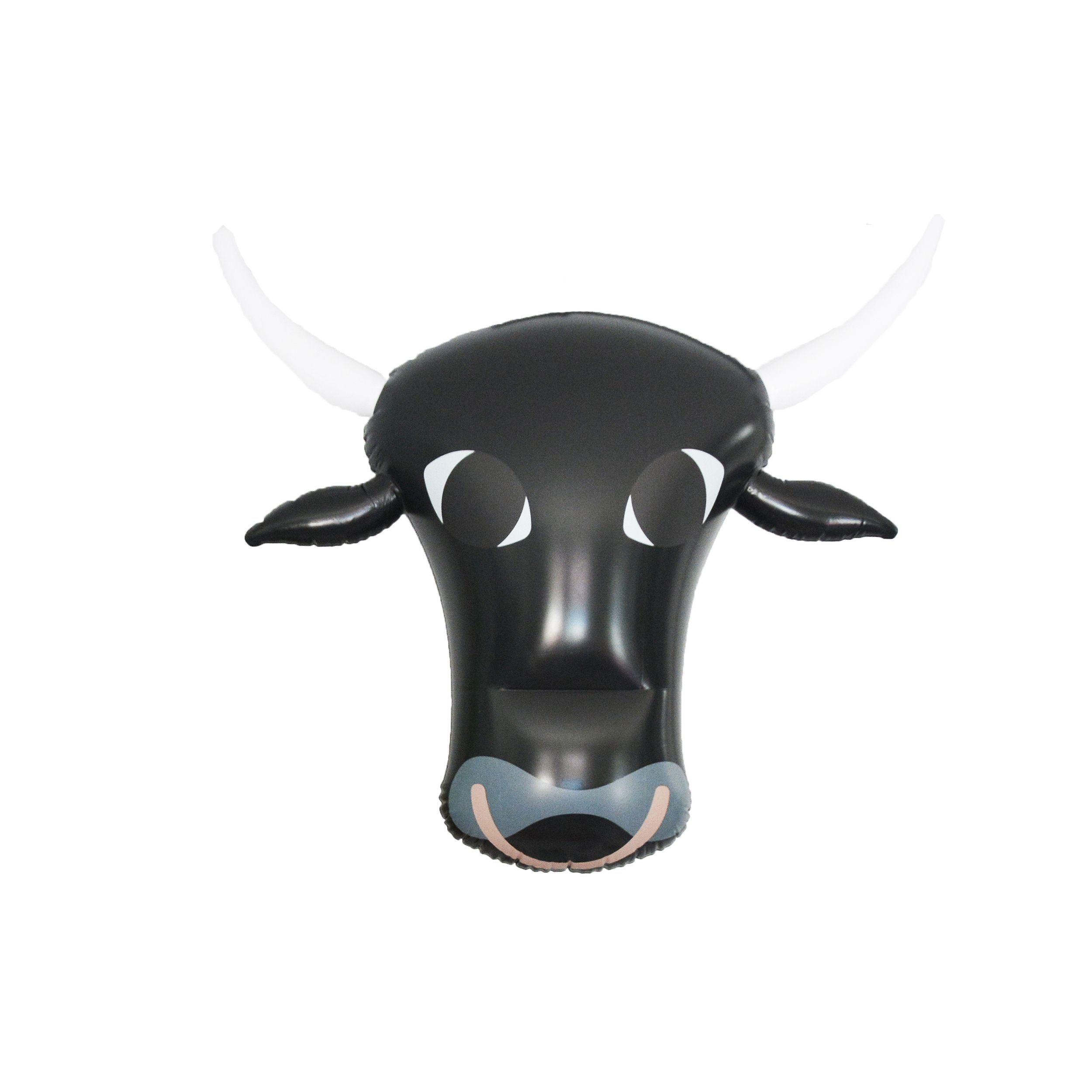 Western Reusable Inflatable Bull Head with Horns, for Halloween/Cowboy ...