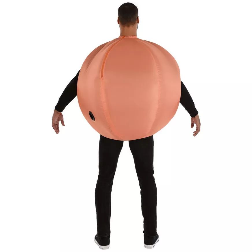 Adult Inflatable Peach Halloween Costume, One Size | Party City