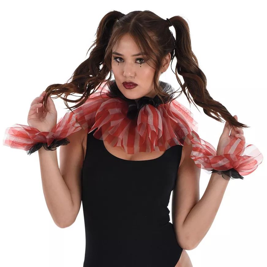 Vintage Circus Collar & Cuffs Set | Party City