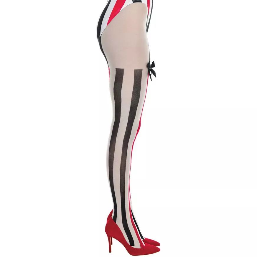 Women's Vintage Circus Tights, One Size, Wearable Costume Accessory for ...