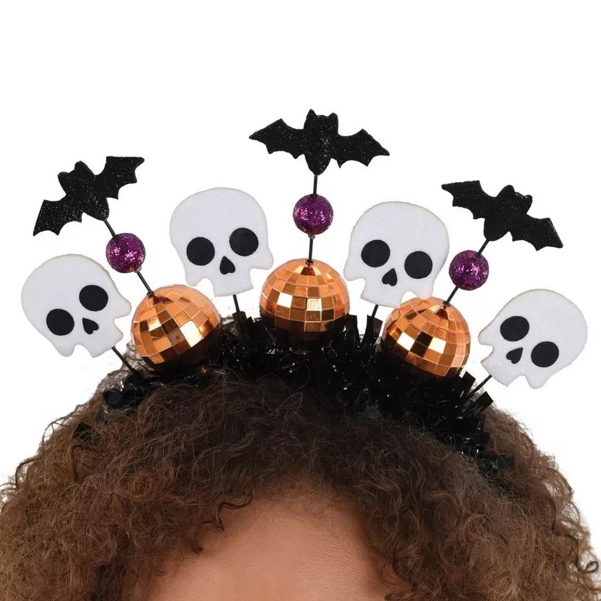 Mirror Ball Halloween Headband | Party City