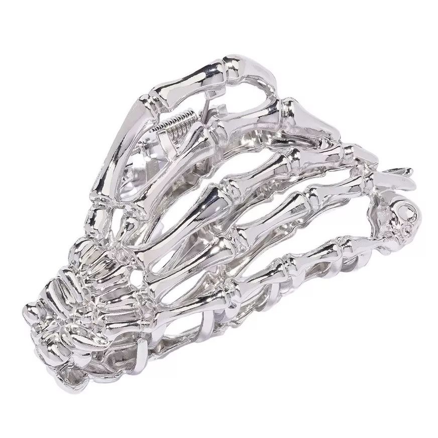 Skeleton with Skull Claw Plastic Hair Clip for Halloween Costume/Outfit ...