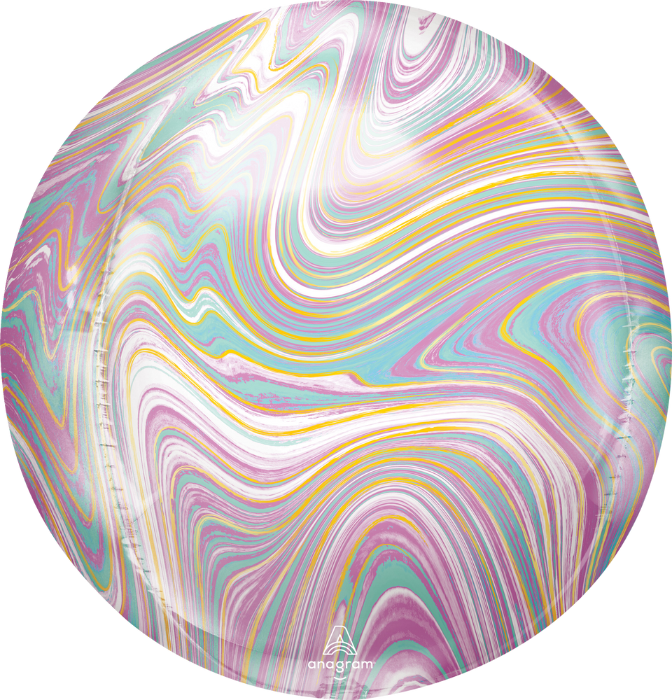 Amscan Marble Pastel Orbz Balloon | Party City
