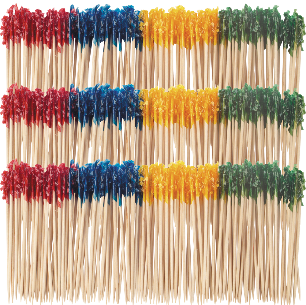 Tall Multicolour Frill Party Picks, 800-pk | Party City