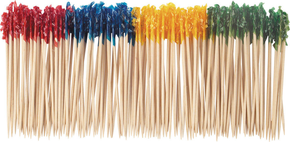 Tall Multicolour Frill Party Picks, 800-pk | Party City