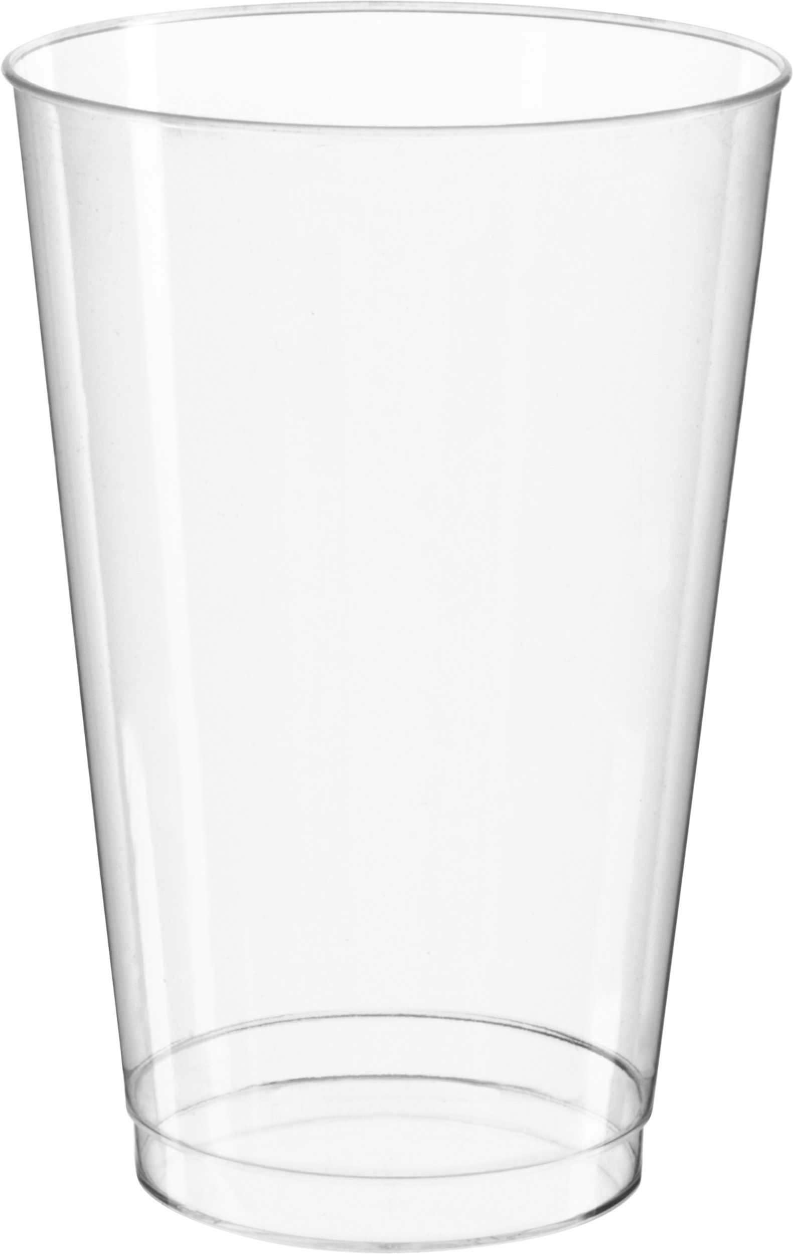 Big Party Pack Plastic Reusable Tumbler Cups, Clear, 14-oz, 32-pk, for ...