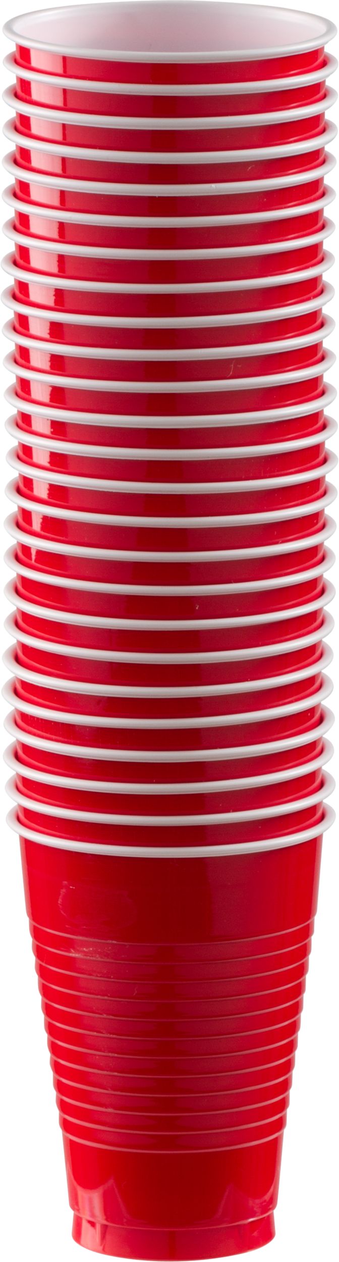 Red Plastic Cups, 50-ct | Party City