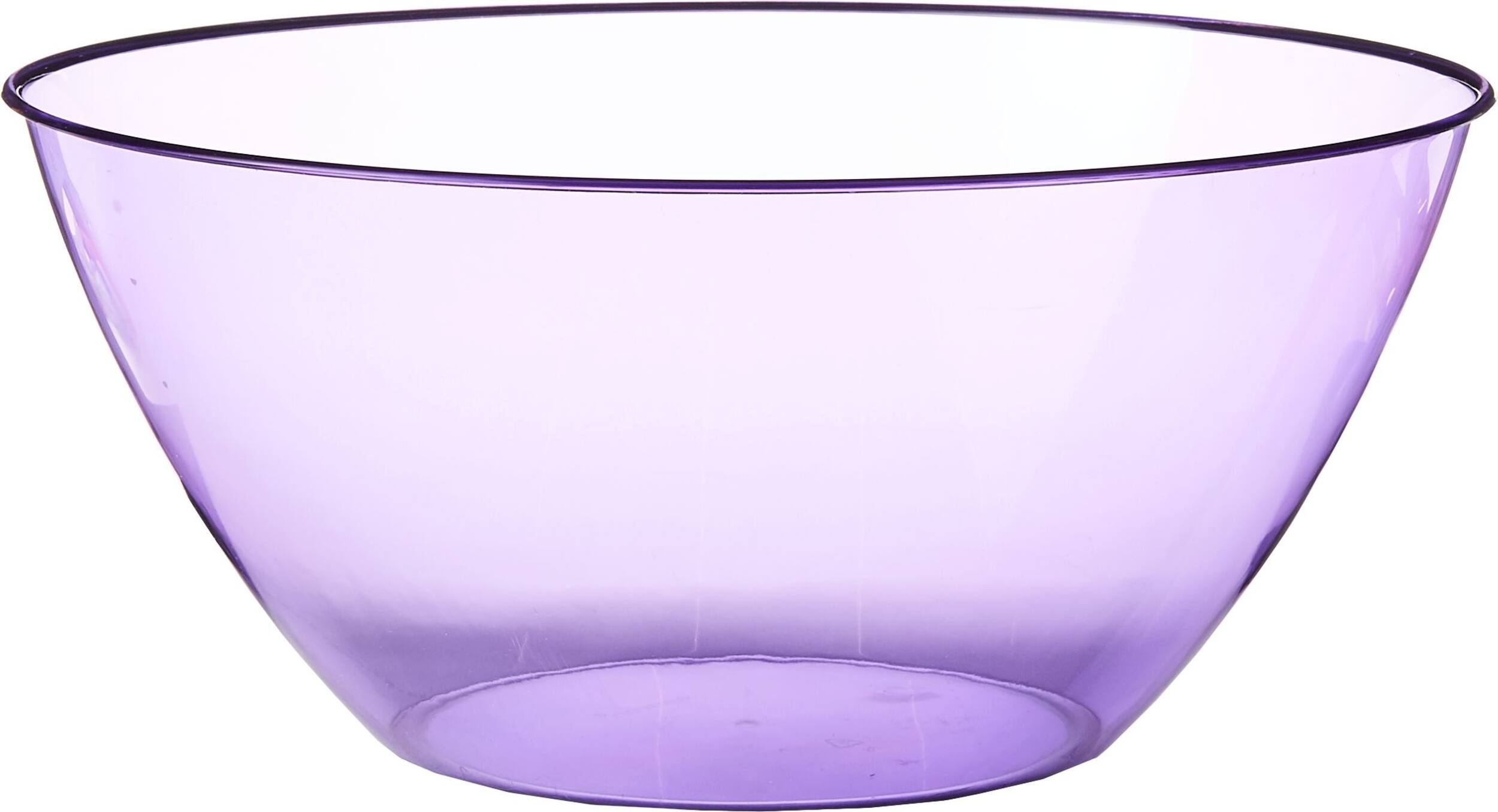 Large Durable Plastic Serving Bowl, 5-qt, Assorted | Party City