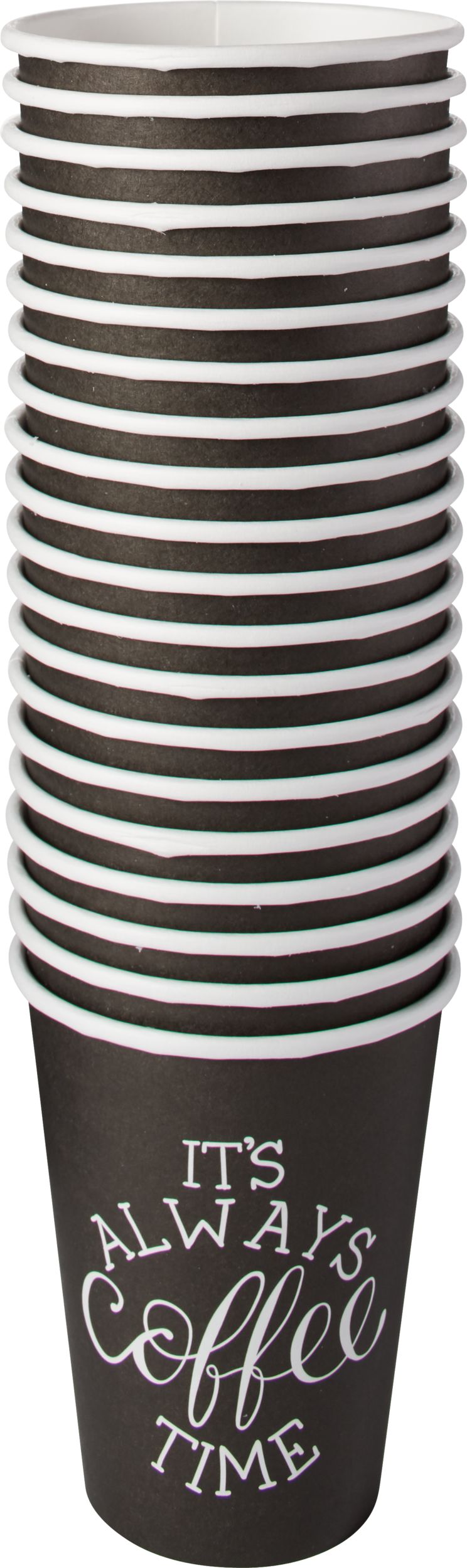 Big Party "It Always Coffee Time" Cups, Birthdays, Showers, More ...