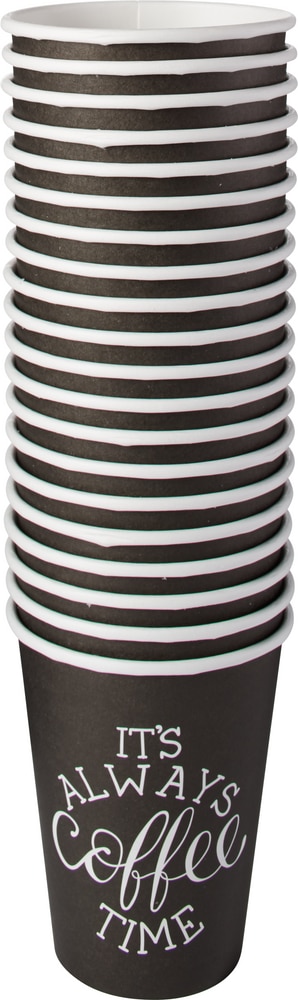 Big Party "It Always Coffee Time" Cups, Birthdays, Showers, More ...