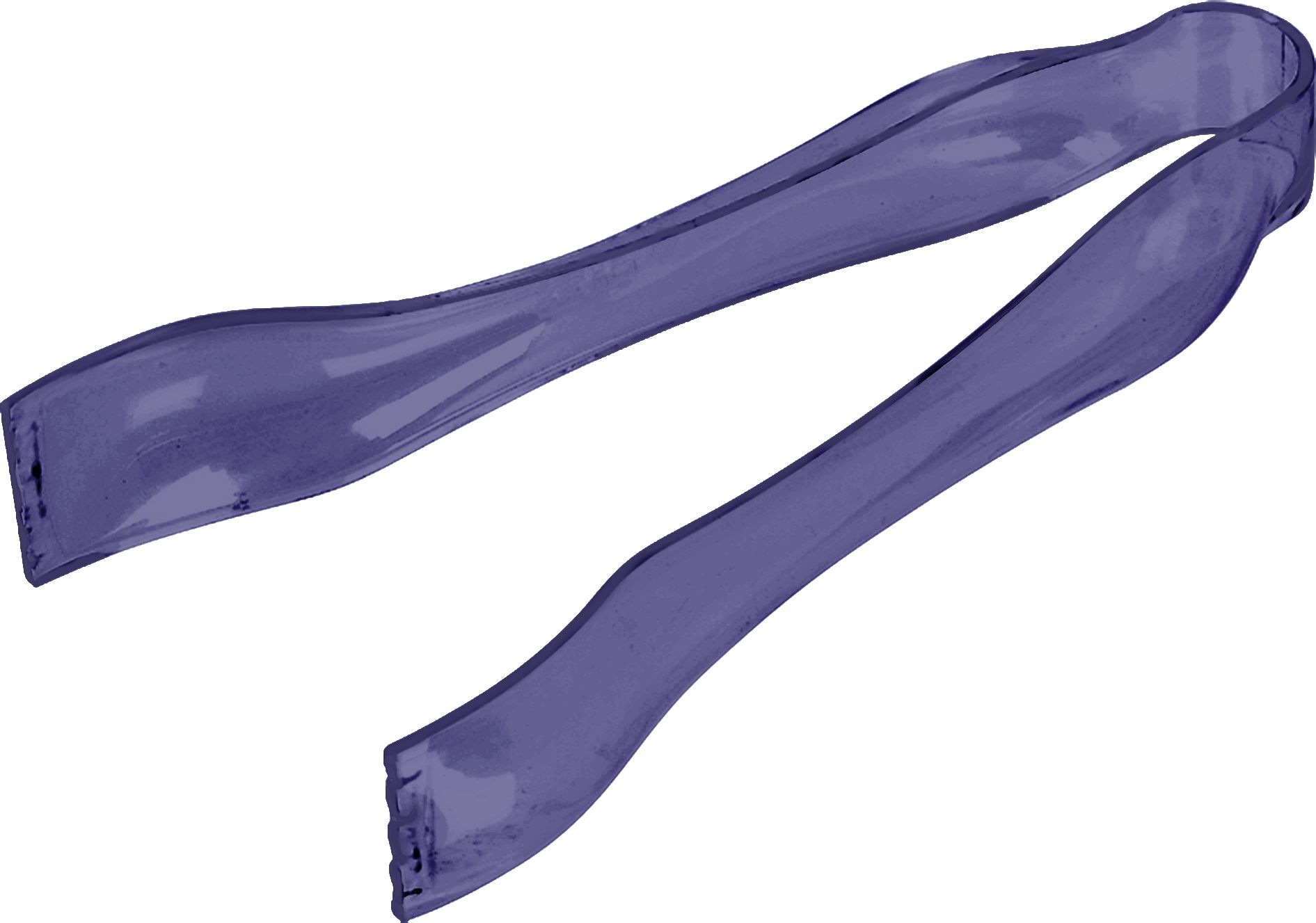 Lightweight Durable Plastic Mini Tongs, Purple | Party City