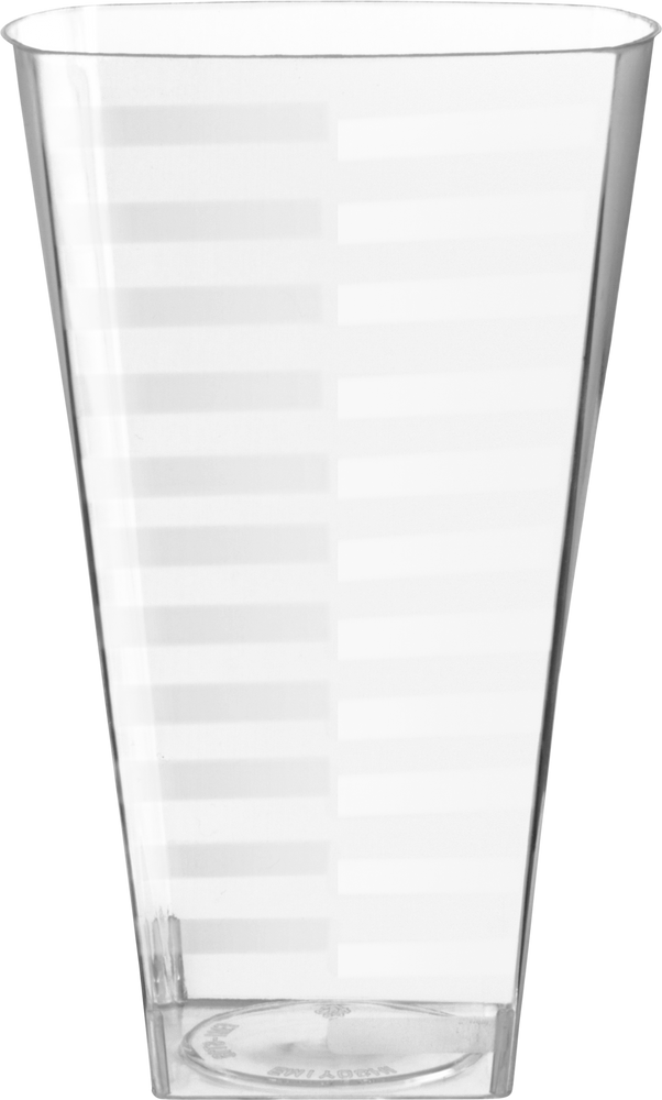 Clear Premium Plastic Square Cups, 16-oz, 14-pk | Party City