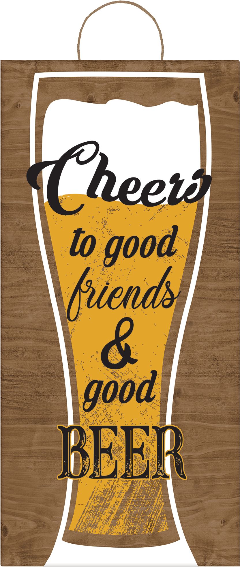 Good Friends & Good Beer Sign | Party City