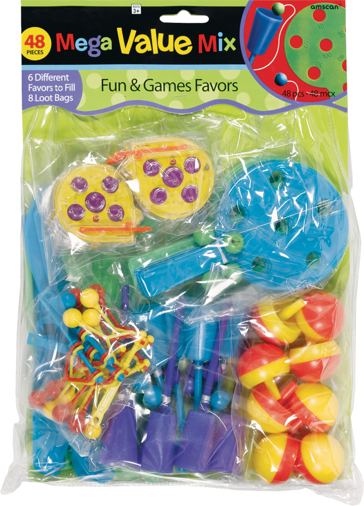 Party Favour Pack, 48-pk | Party City