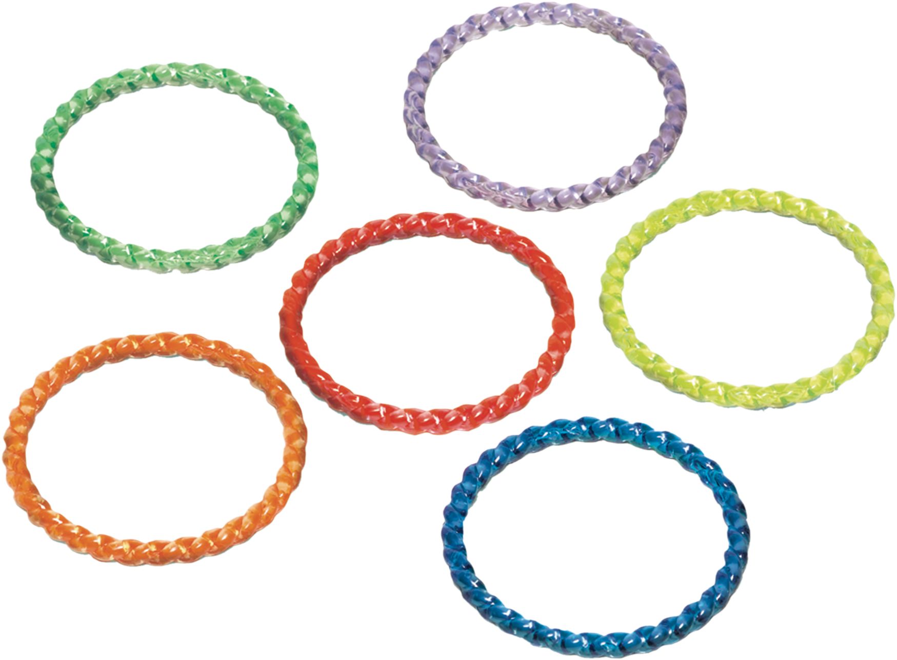 Beaded Bangle Bracelet Wearables, Multi-Coloured, 18-pk, for Birthday ...