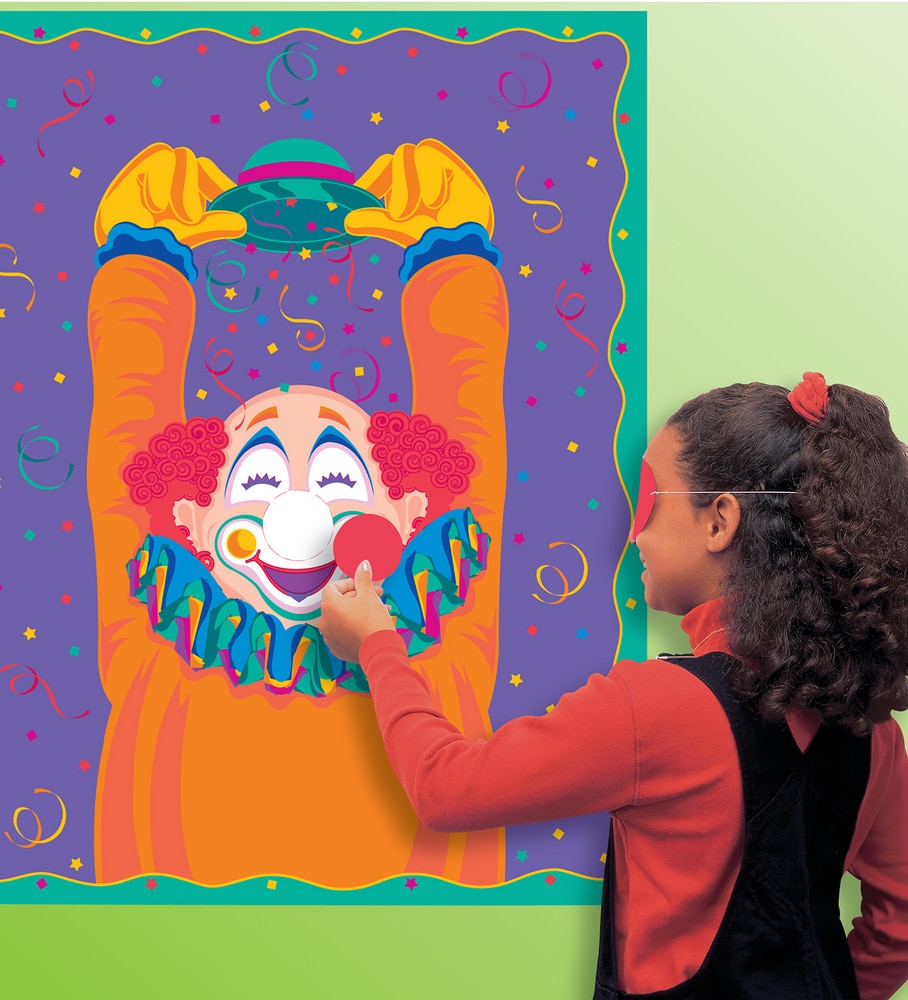 Pin the Nose on the Clown Game | Party City