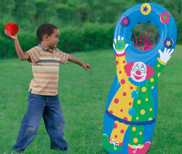 Inflatable Clown Ball Toss Game | Canadian Tire