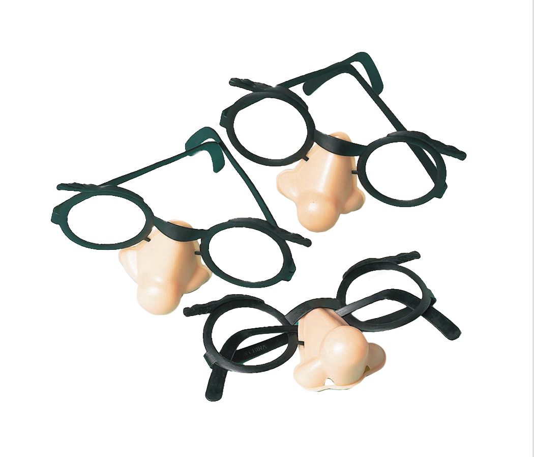 Funny Glasses, 10-pk | Party City