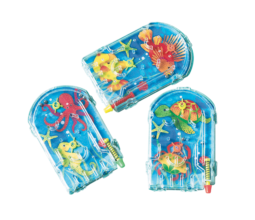 Underwater Friends Pinball Games, 12-pk | Canadian Tire