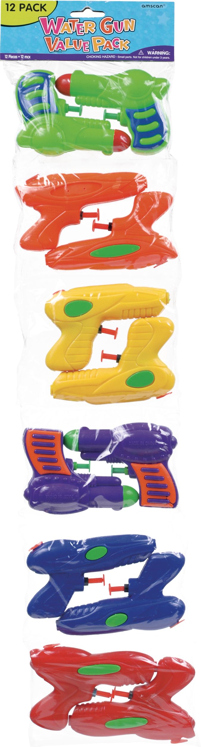 Water Blaster Value Pack, 12-pk | Party City