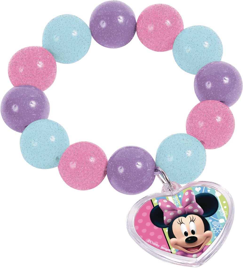 Minnie Mouse Bead Bracelet | Party City