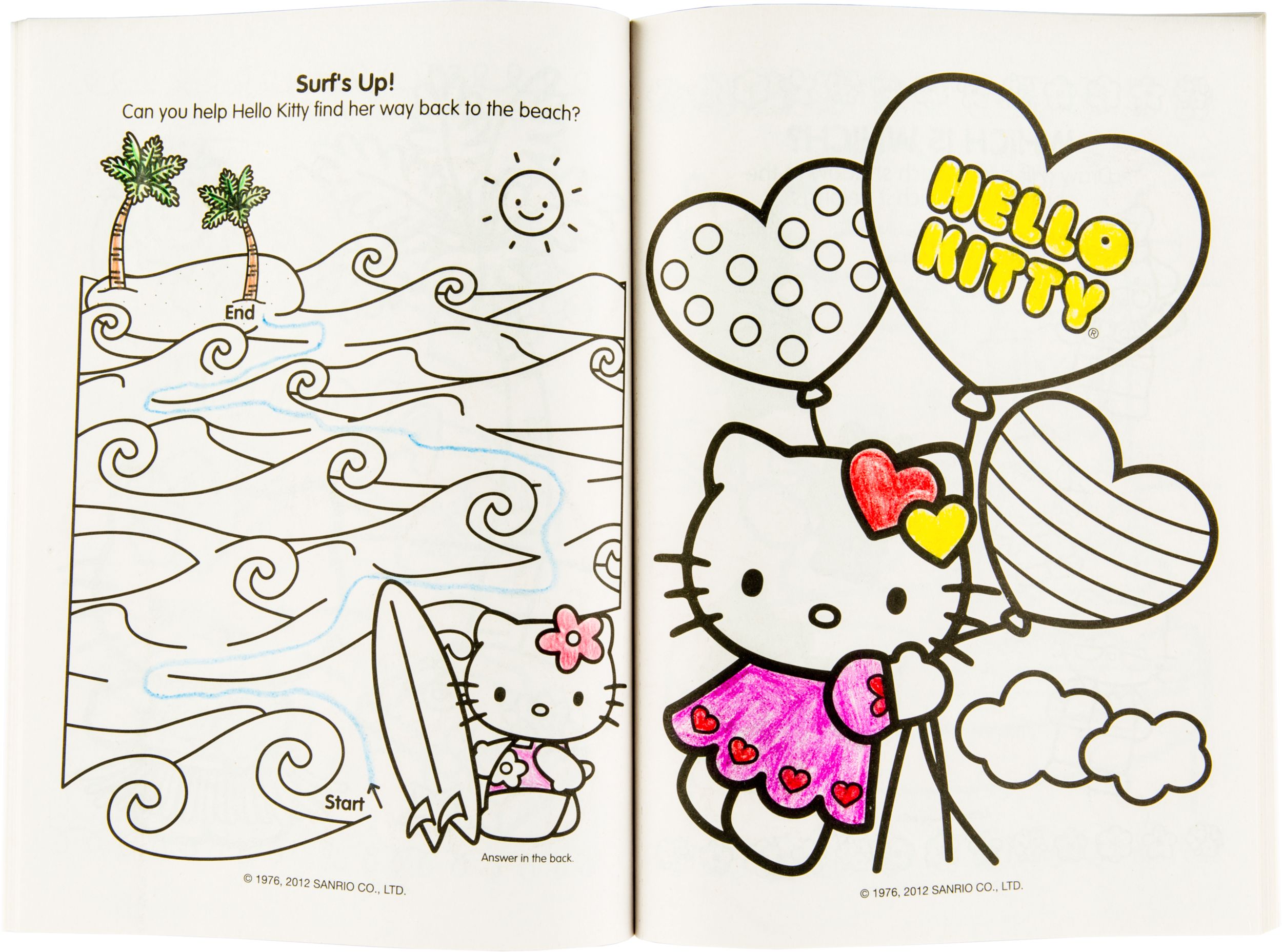 Hello Kitty Colouring Activity Book | Party City