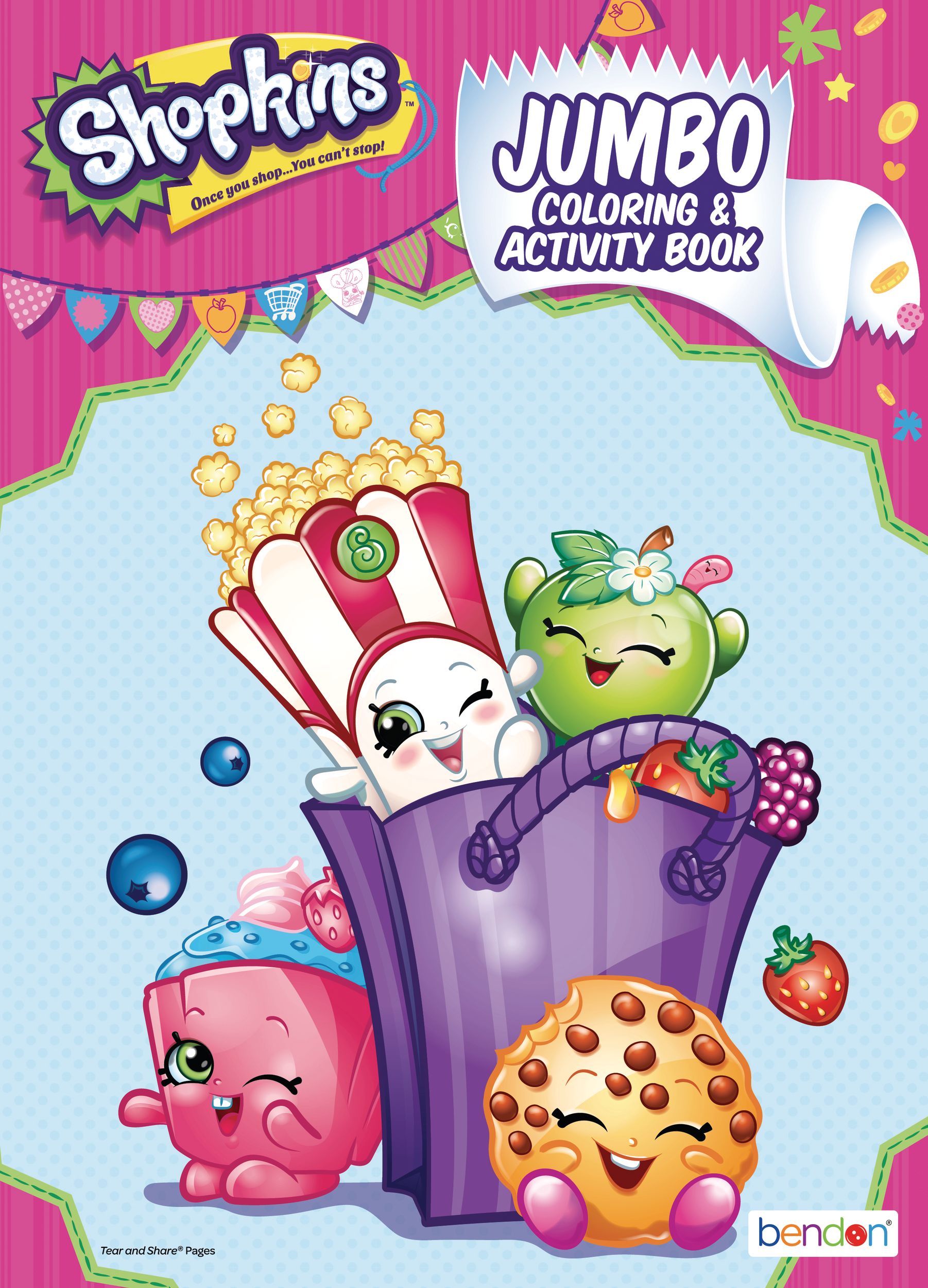Shopkins Colouring Activity Book | Canadian Tire