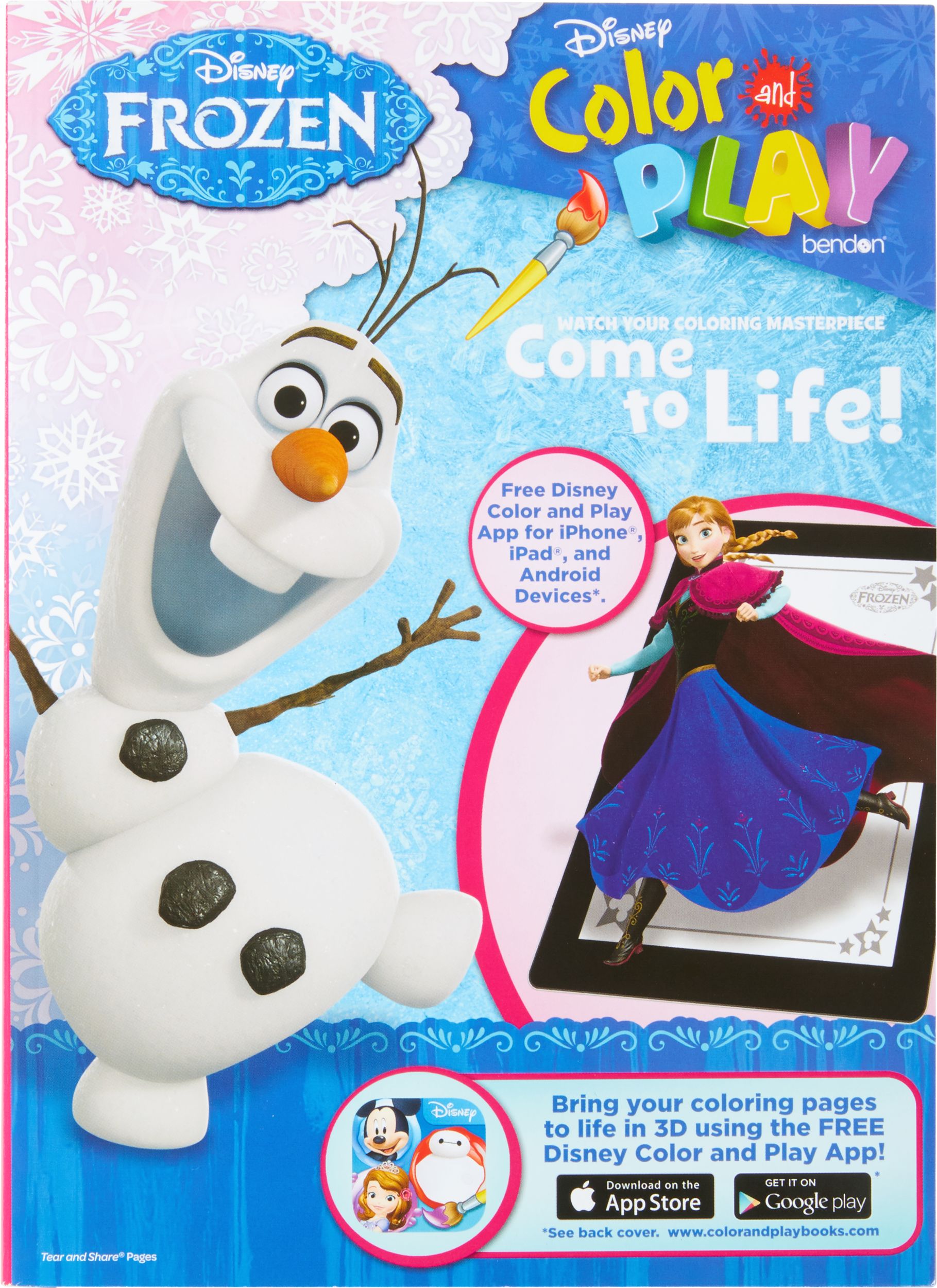 Frozen Colour Play Book | Party City