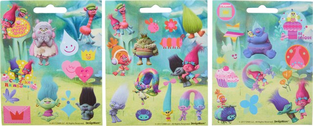 Trolls Sticker Book, 111-pc | Canadian Tire