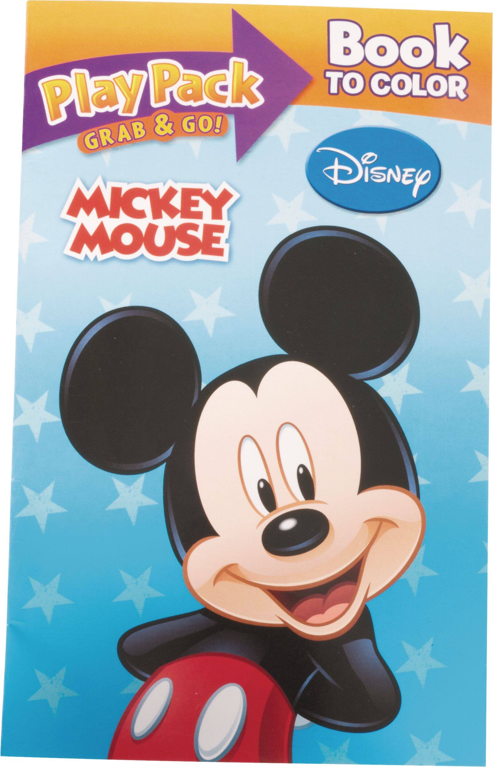 Disney Mickey Mouse Colouring & Activity Book with Crayons & Stickers ...