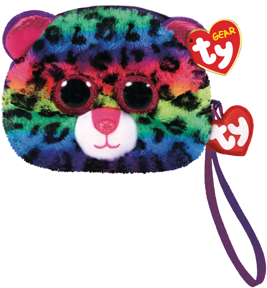 TY Dotty the Leopard Plush Wristlet | Party City