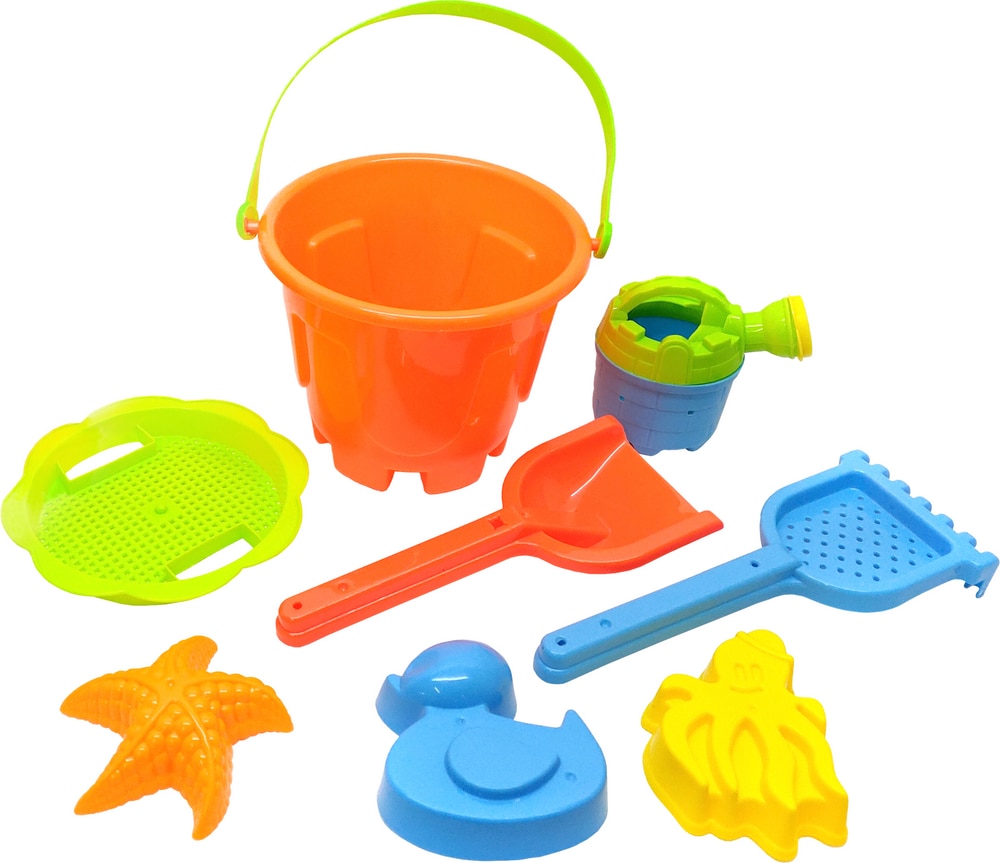 Medium Sand Pail Toys, 8-pc | Party City