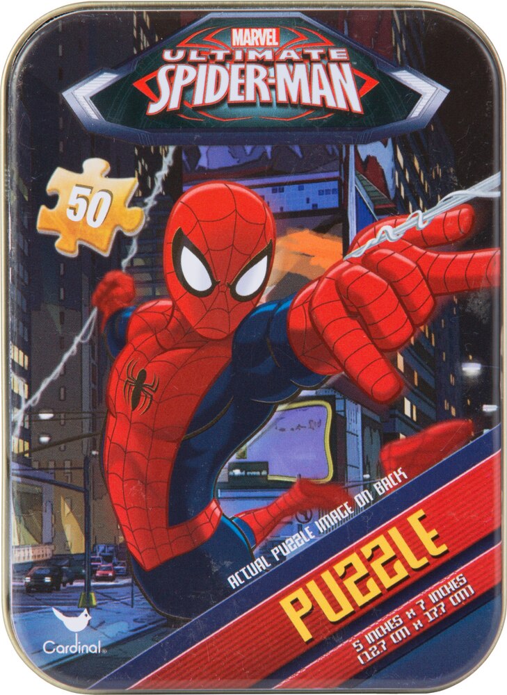 Spider-Man Puzzle Tin, 50-pc | Canadian Tire
