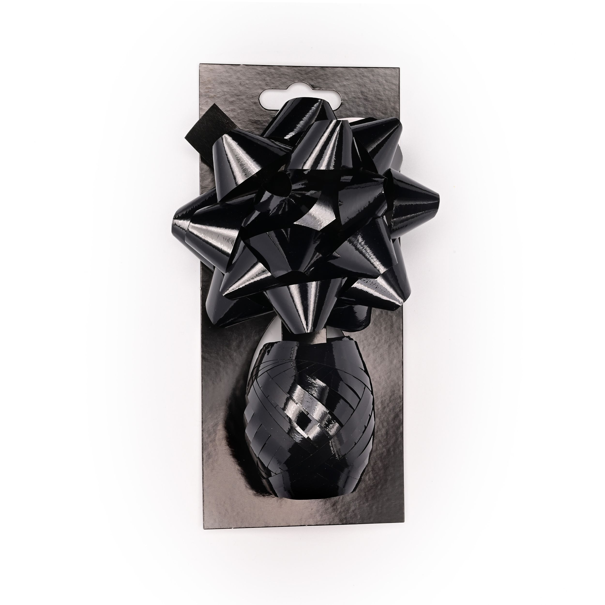 Gift Wrapping Bow & Ribbon Set, Black, 4-in, for Graduation/Birthday ...